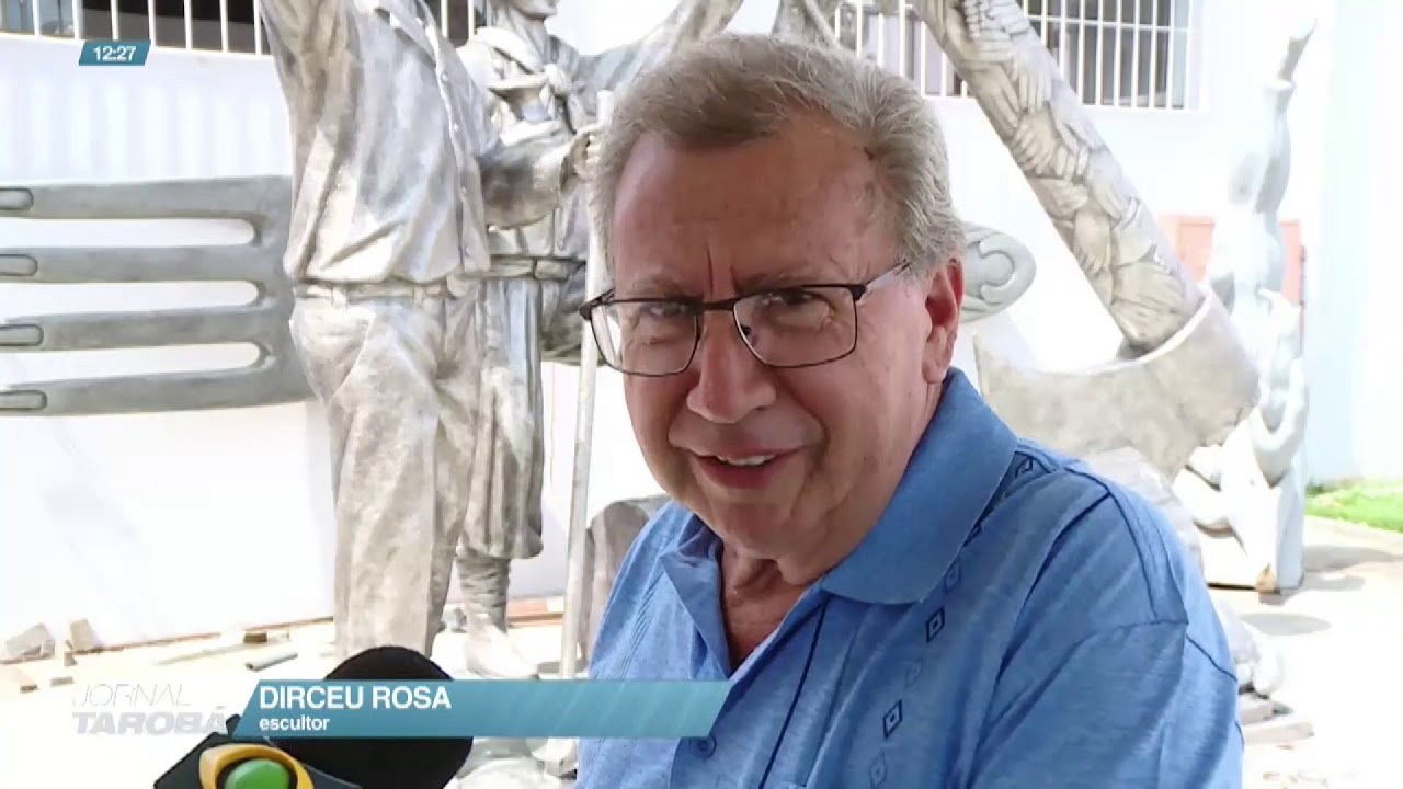 Dirceu Rosa marcada para dia 1 de março inauguração de nova escultura ...