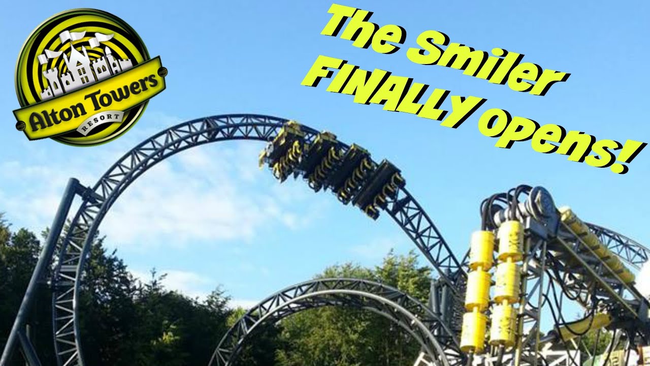 THE SMILER OPENING DAY AT ALTON TOWERS - 2013 - YouTube
