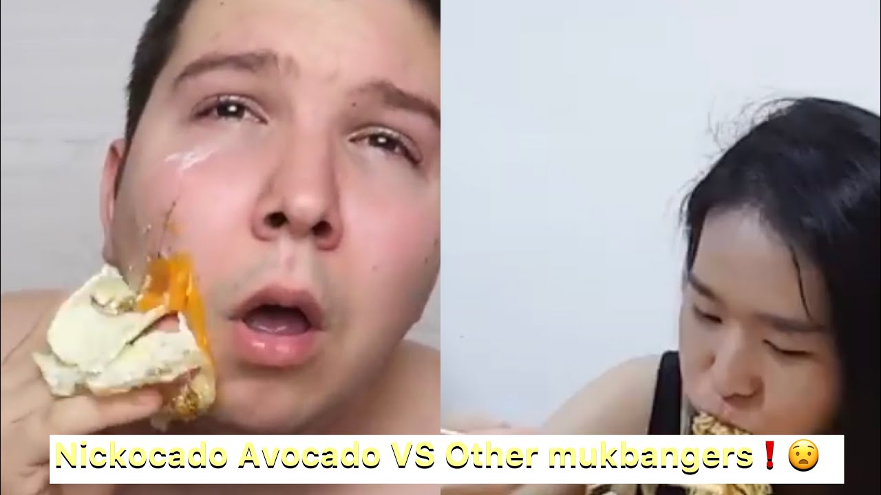 Nikocado Avocado VS Other mukbangers - YouTube