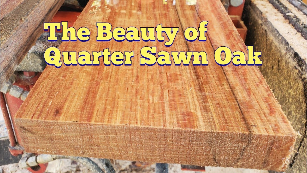 How to Quarter saw lumber using a Lucas dedicated Slabber and a ...