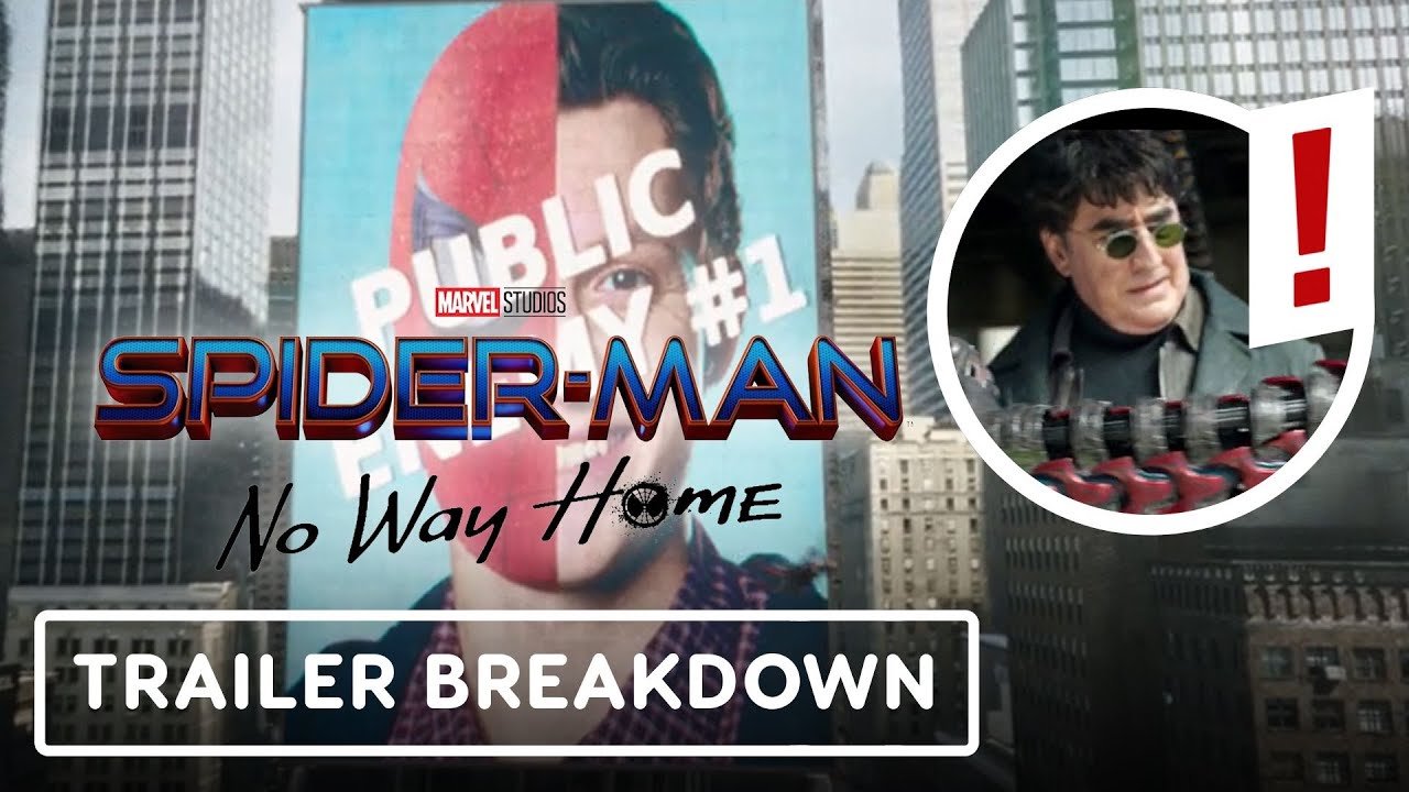 Spider-Man: No Way Home Trailer Breakdown - 5 Burning Questions - YouTube