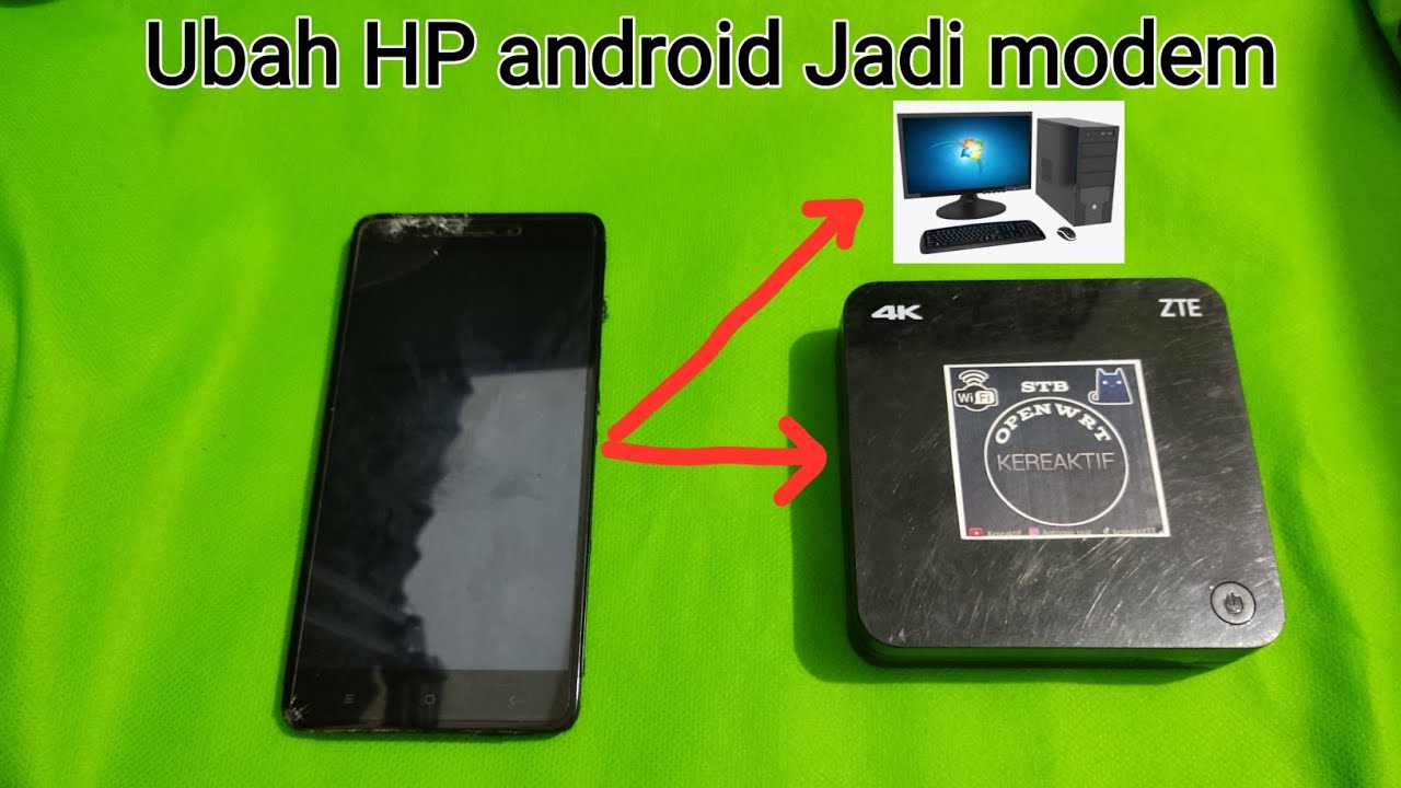 Cara Menjadikan Hp android menjadi modem untuk STB Openwrt Laptop atau ...