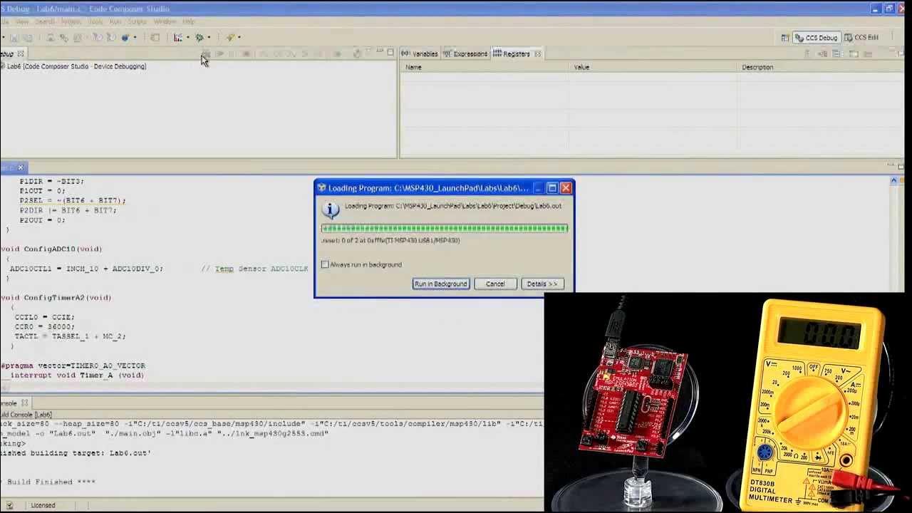 Getting Started with the MSP430 LaunchPad Workshop Part 6 - YouTube