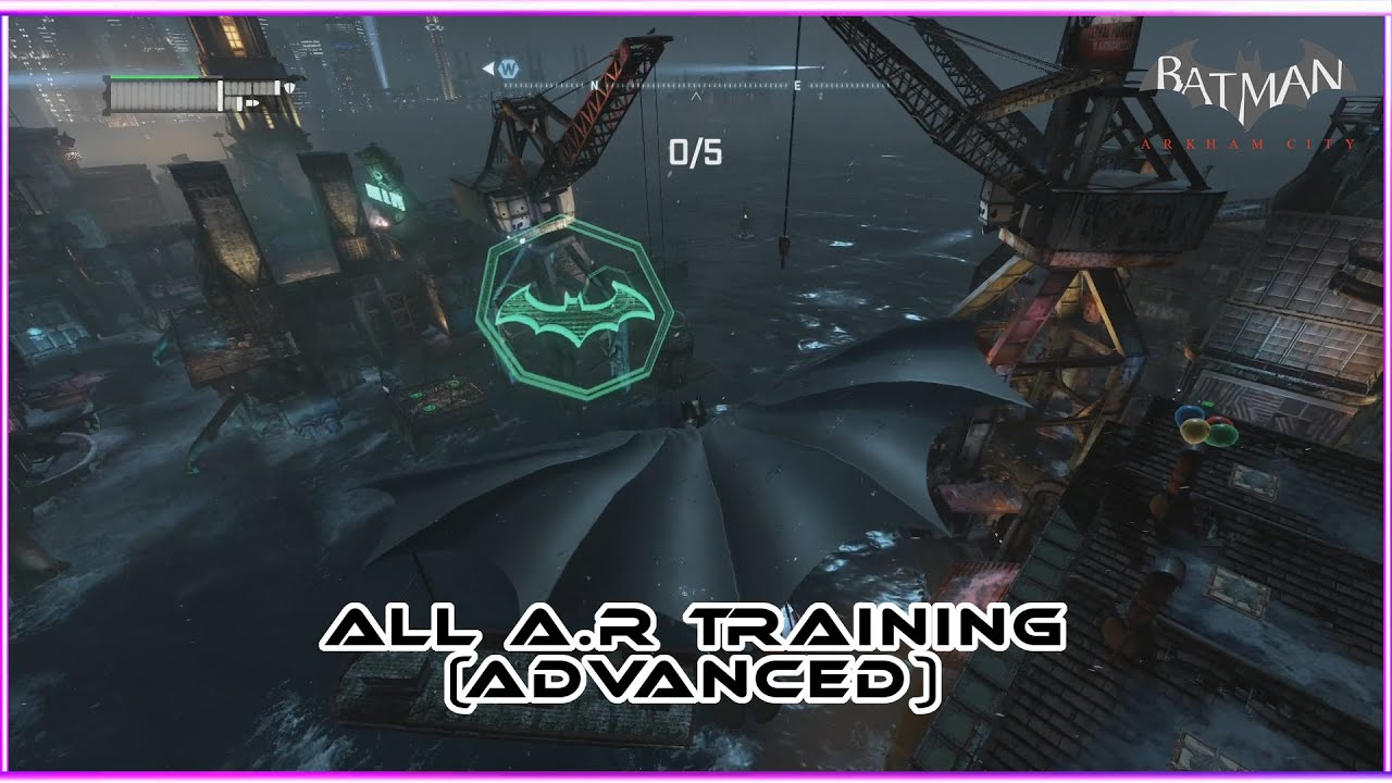 All A.R. Training (Side Missions) Batman Arkham City - YouTube