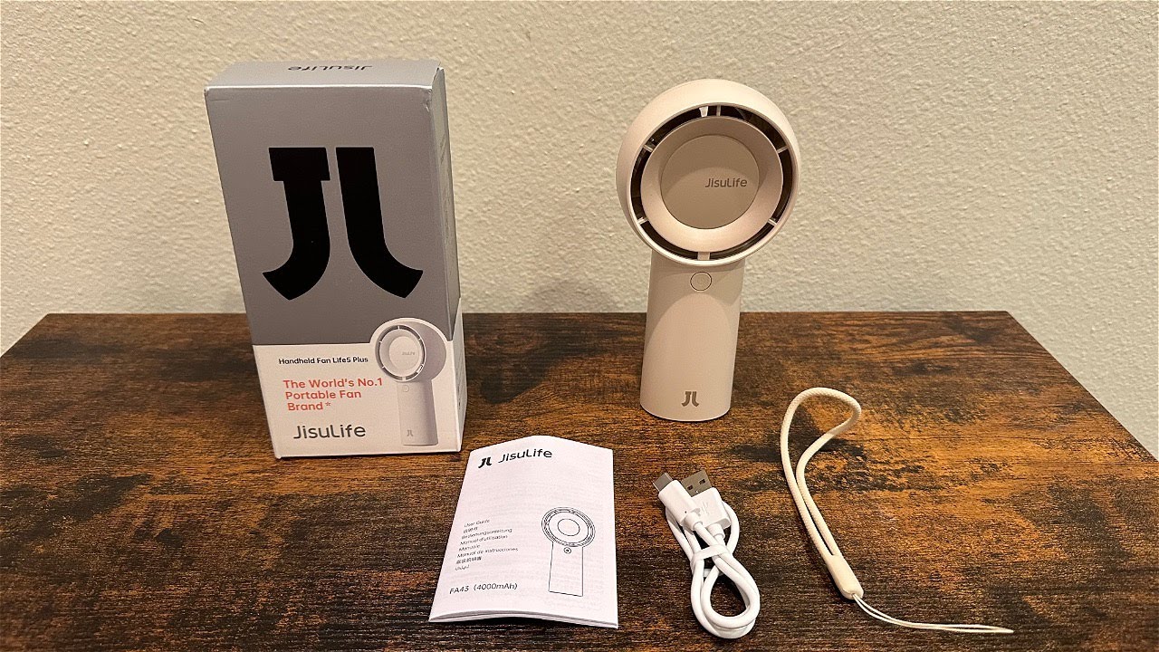 My Review of the JISULIFE Handheld Turbo Fan - YouTube