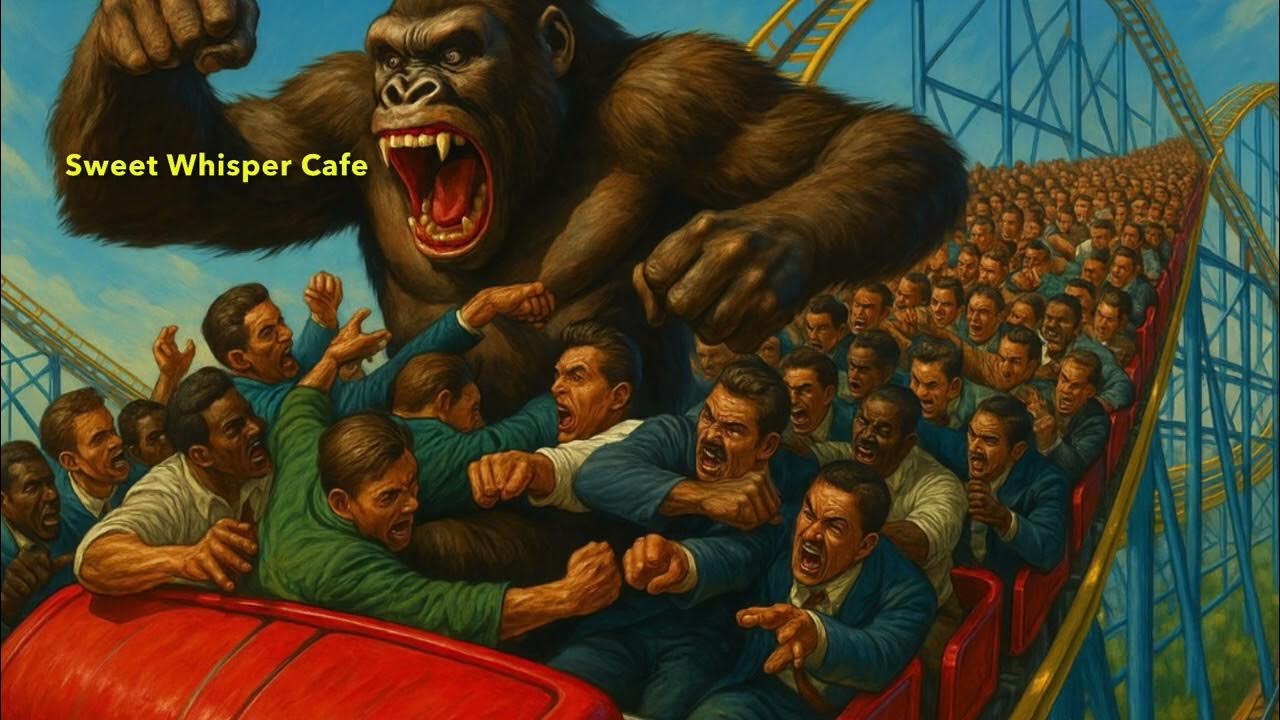 100 Men Vs. One Gorilla Music - YouTube
