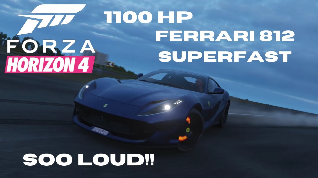 Forza Horizon 4 - 1100 HP Ferrari 812 Superfast | POG | SUPERPOG | Boss ...