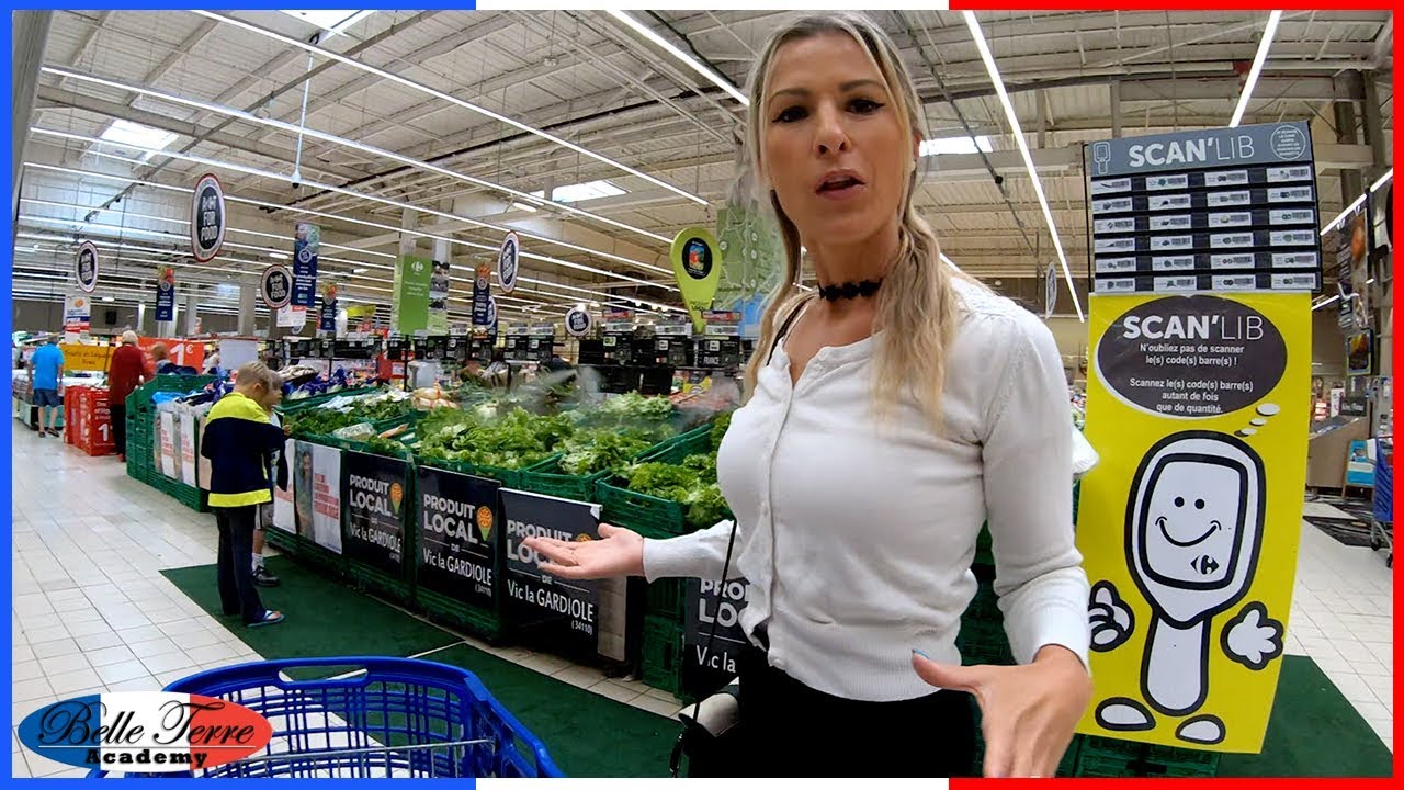 Au supermarché | Grocery shopping in France & some surprising ...