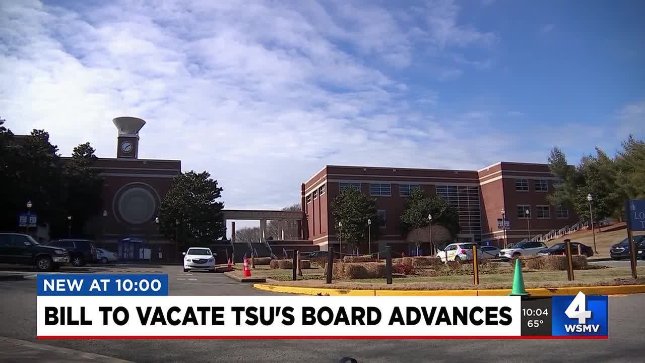 Bill to vacate TSU's board advances in Senate - YouTube