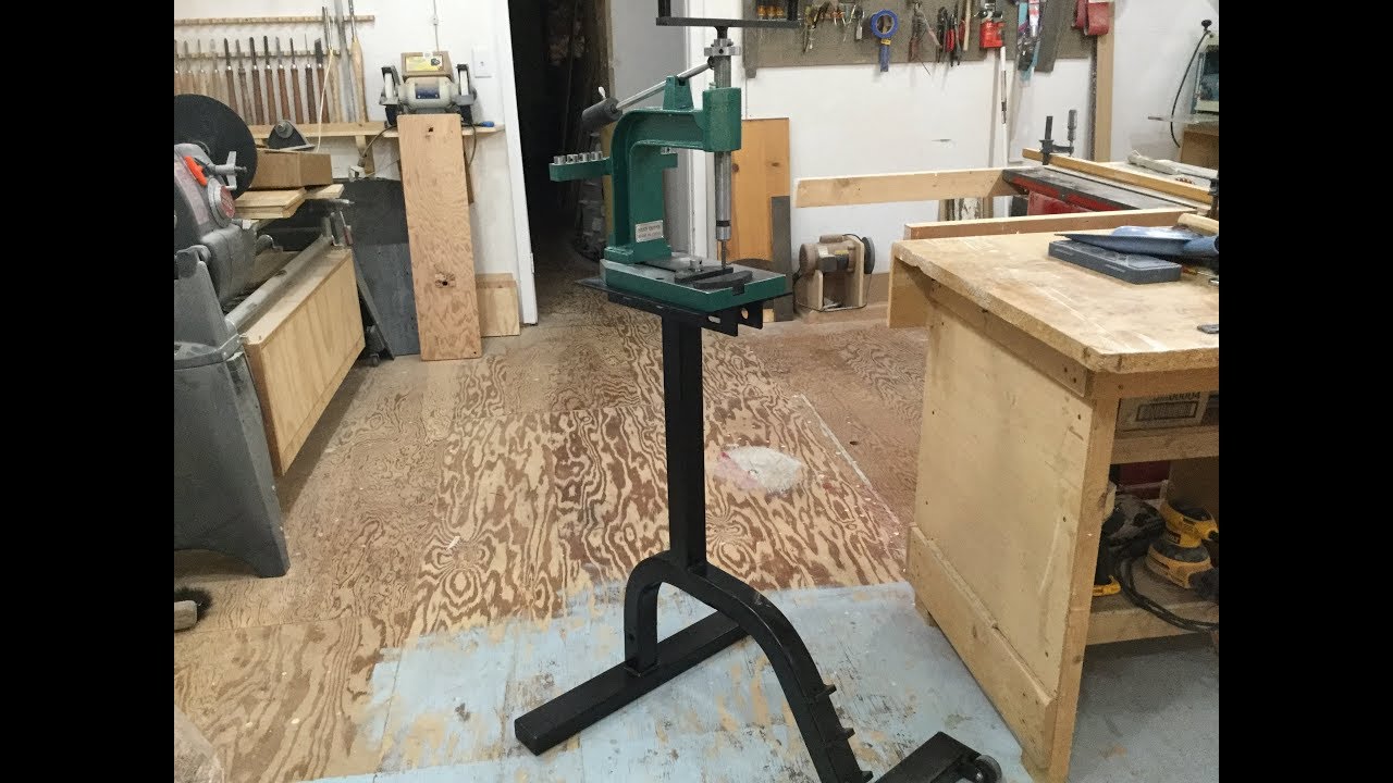 How to Make Tapping Small Parts Easy - Hand Tapper Stand - 62 - YouTube