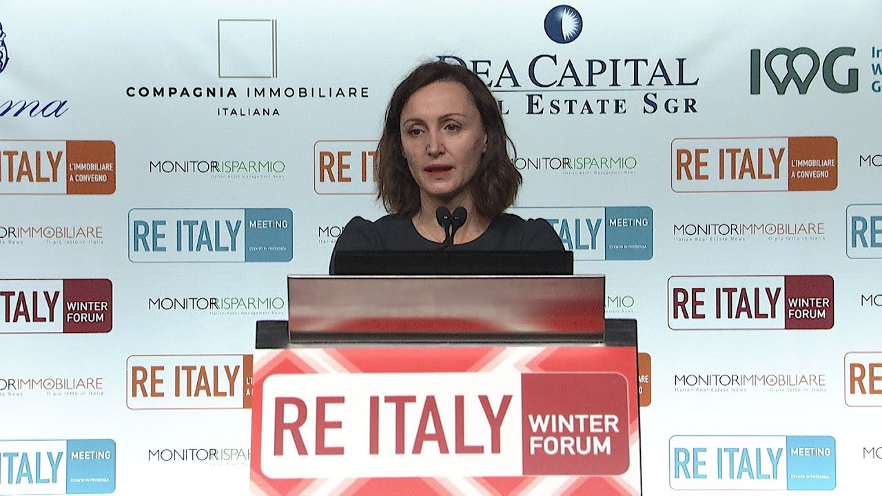 RE ITALY 2021 Winter Forum: Silvia Rovere - YouTube