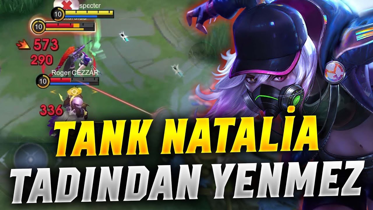 TANK NATALİA TADINDAN YENMEZ BEE | NATALİA GAMEPLAY |MOBİLE LEGENDS ...