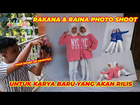 RAKANA & RAINA PHOTO SHOOT, UNTUK KARYA BARU YANG AKAN RILIS