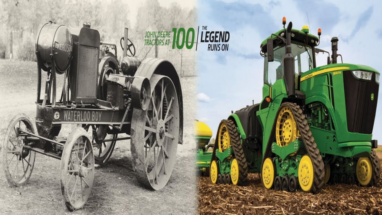 The history of john deere 1918/2018 - YouTube