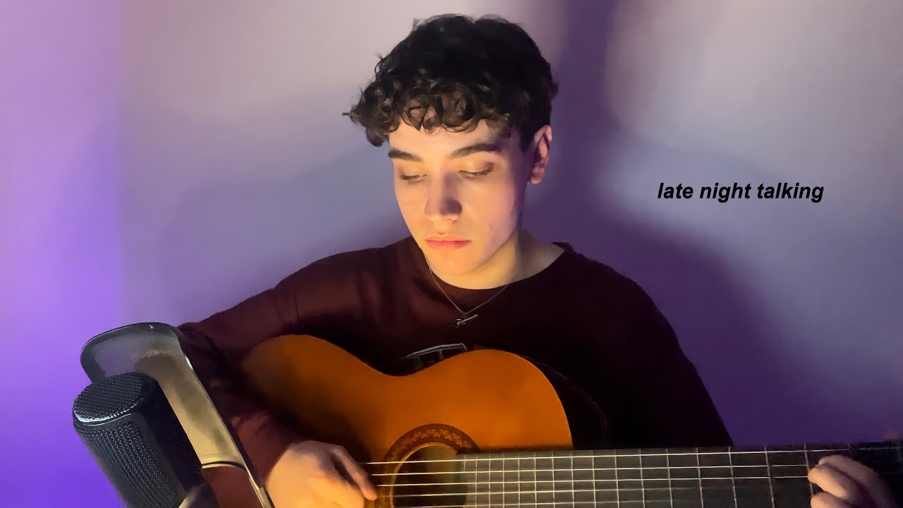 a chill cover of late night talking by harry styles - YouTube