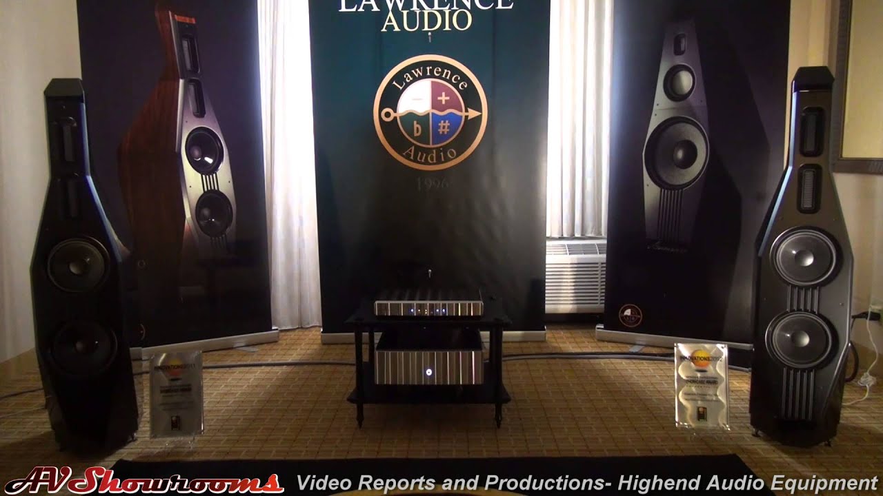 Lawrence Audio Loudspeakers with Jeff Rowland Design Group Amps - YouTube