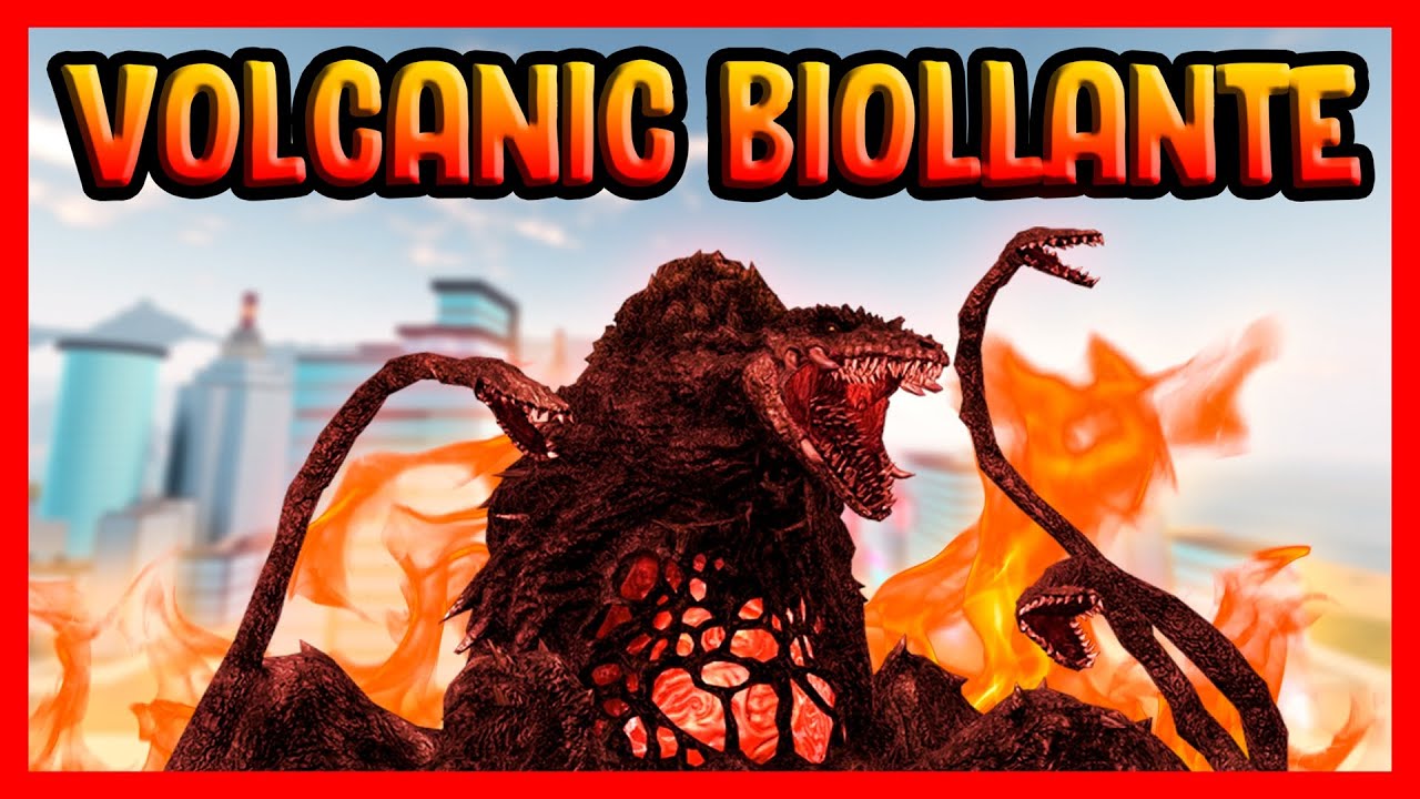 VOLCANIC BIOLLANTE REMODEL NEWS! - Roblox Kaiju Universe - YouTube
