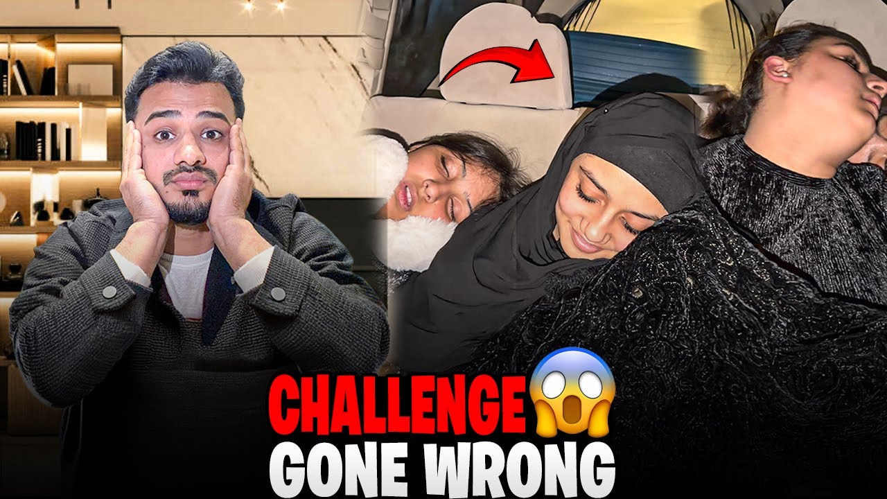 Try Not To Sleep Challenge Gone Wrong 😵‍💫 || Trip Sy Wapsi Pr Zaleel Ho ...