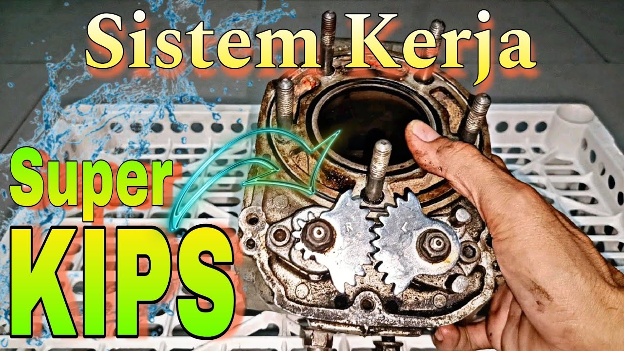 Cara Kerja Super Kips Pada Ninja 2Tak (R/RR) - YouTube