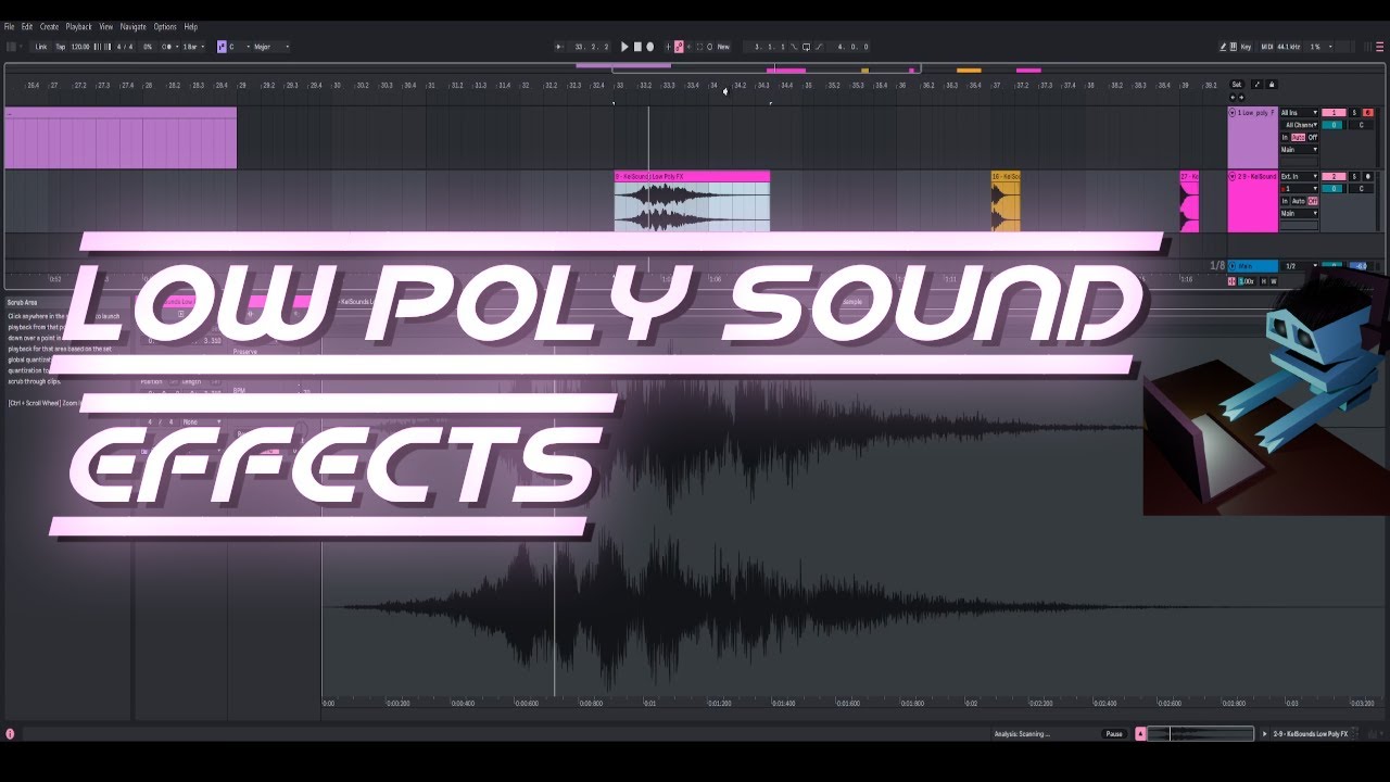 Lets create some Low Poly Sound Effects from scratch - YouTube