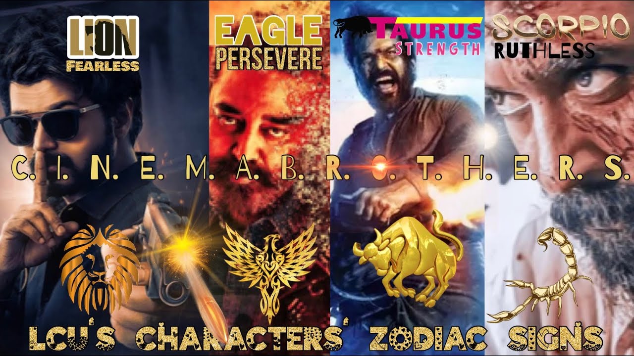 LCU Characters and Movies Details Breakdown | Zodiac Signs ...