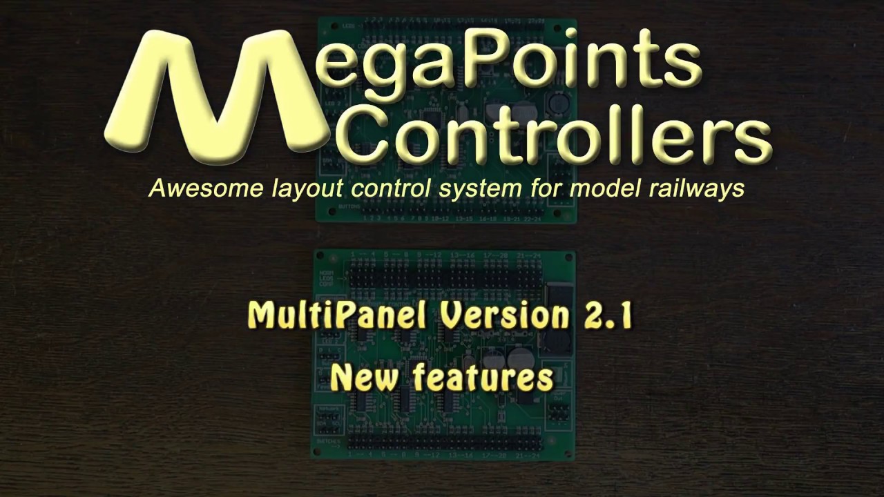MegaPoints Controllers MultiPanel Processor Version 2.1 – New features ...