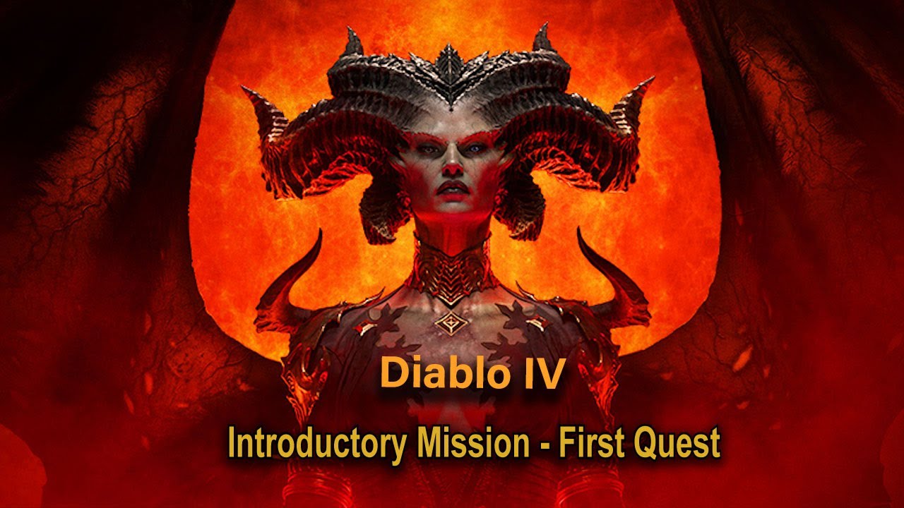 Diablo 4: Introductory Mission - First Quest - YouTube