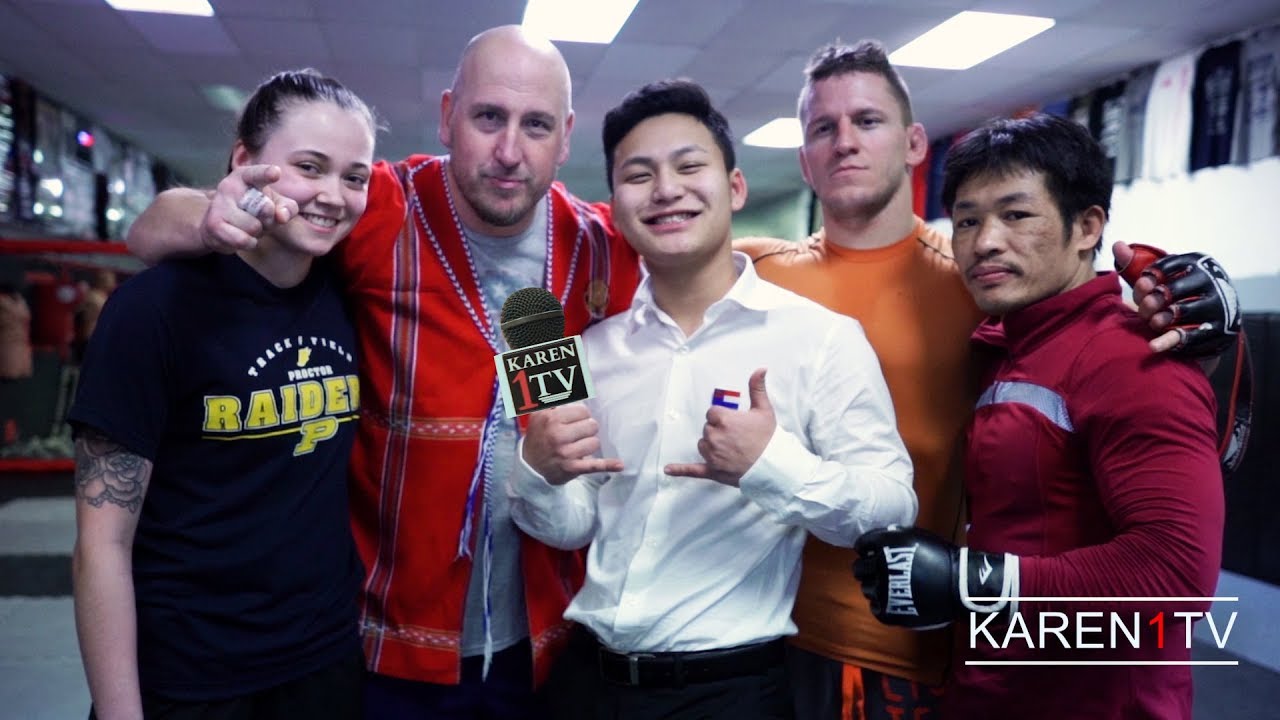 Training With Karen MMA Fighter Nyein Maung- (Karen1TV) - YouTube