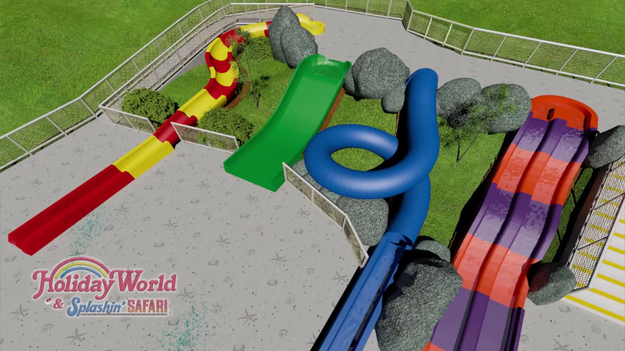 Holiday World to add 8 new slides, wave pool, and more in 2018 - YouTube