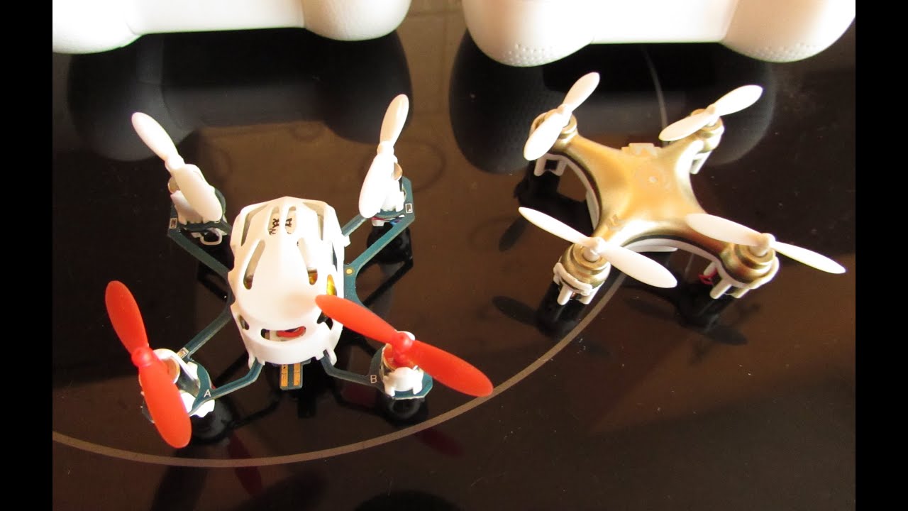 Worlds Smallest Quadcopter Nano Drones - Hubsan Q4 & Cheerson CX-10A ...