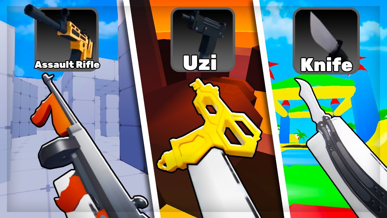 Gungame with the BEST SKINS in Roblox Rivals! - YouTube