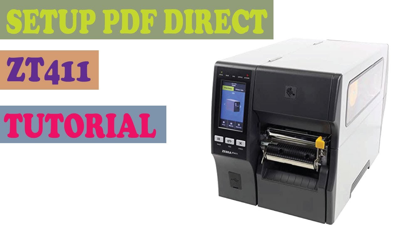 SETUP PDF DIRECT ZT411 TUTORIAL YouTube setup-pdf-direct-zt411-tutorial-youtube