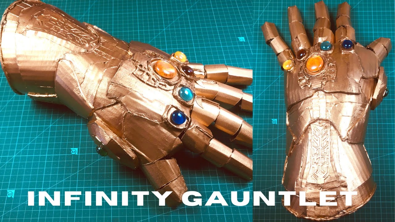 How To Make Infinity Gauntlet Out Of Cardboard The Avengers DIY how-to-make-infinity-gauntlet-out-of-cardboard-the-avengers-diy