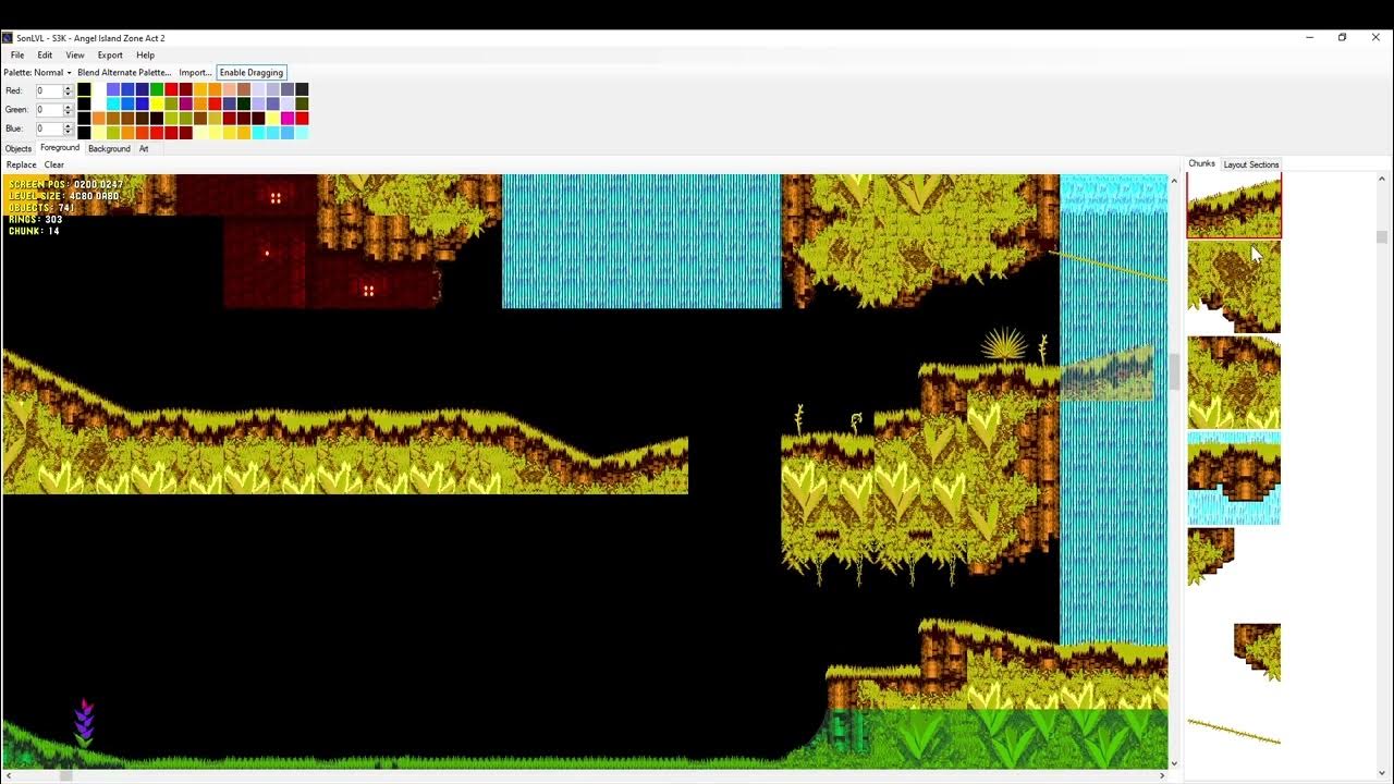 Part 1 Sonic 3 AIR how To Make Modding Edit Level - YouTube