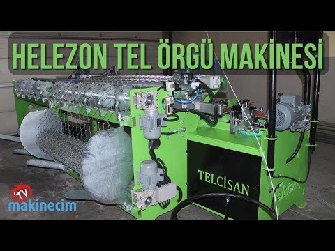 Helezon Tel Örgü Makinesi | Telcisan