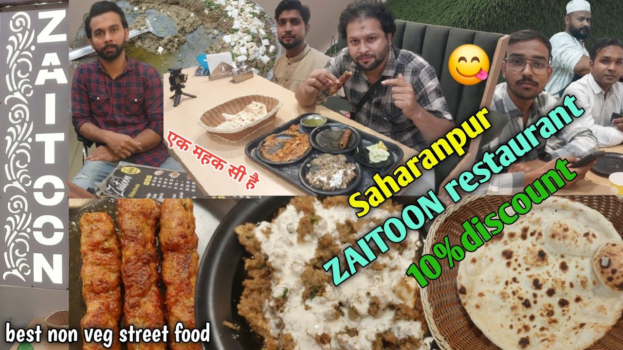 zaitoon butter chicken & beef Keema | saharanpur India best street food ...