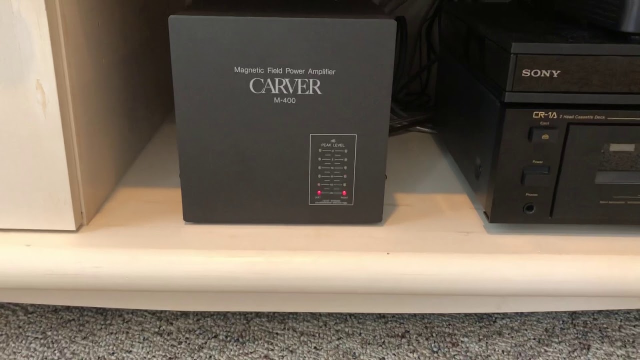 Carver M400 Test 1 - YouTube