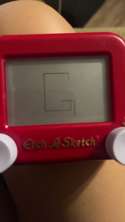 Etch a sketch - YouTube