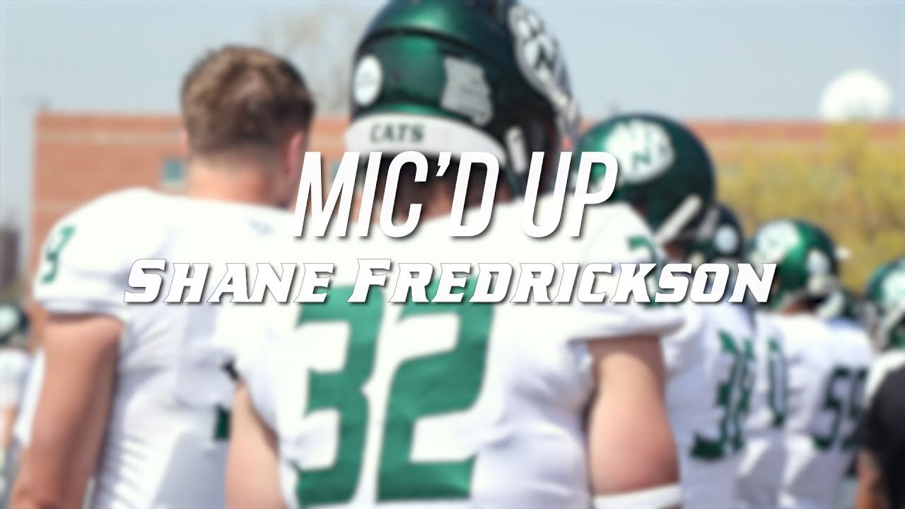 Mic'd Up: Shane Fredrickson l 2025 NWMSU Spring Game - YouTube