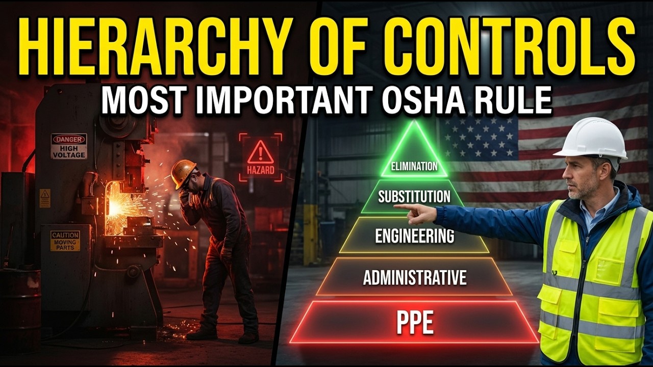 Hierarchy of Controls Explained | OSHA’s Most Important Safety Concept ...