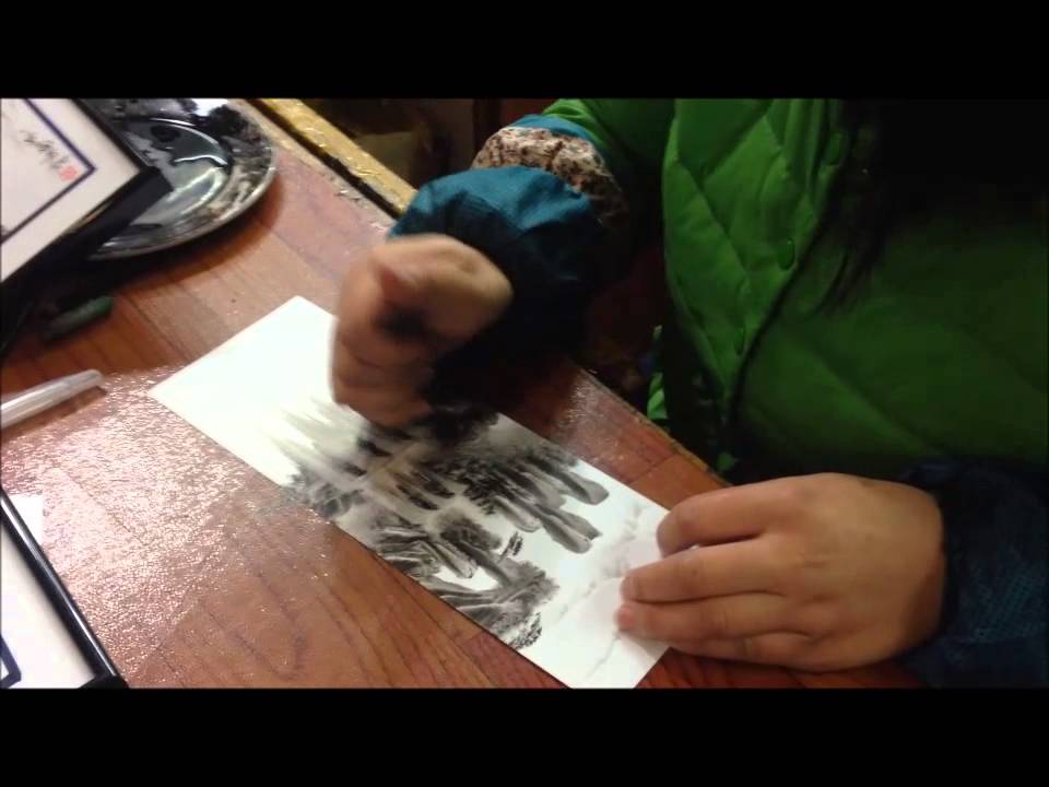 Chinese Finger Painting - YouTube