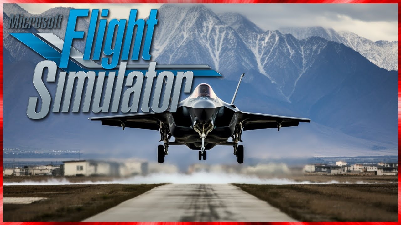 60FPS F-35 Lightning II | Flight Simulator ᴴᴰ - YouTube