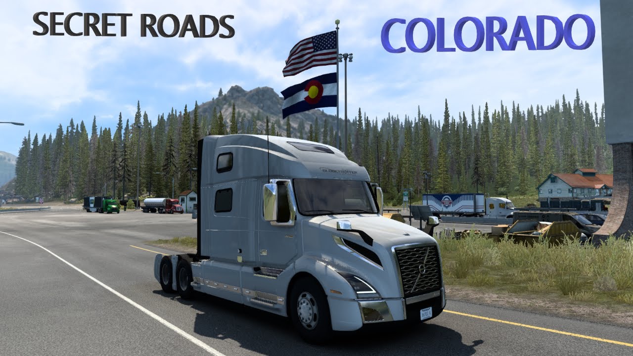 Secret (hidden) roads in Colorado ATS - YouTube