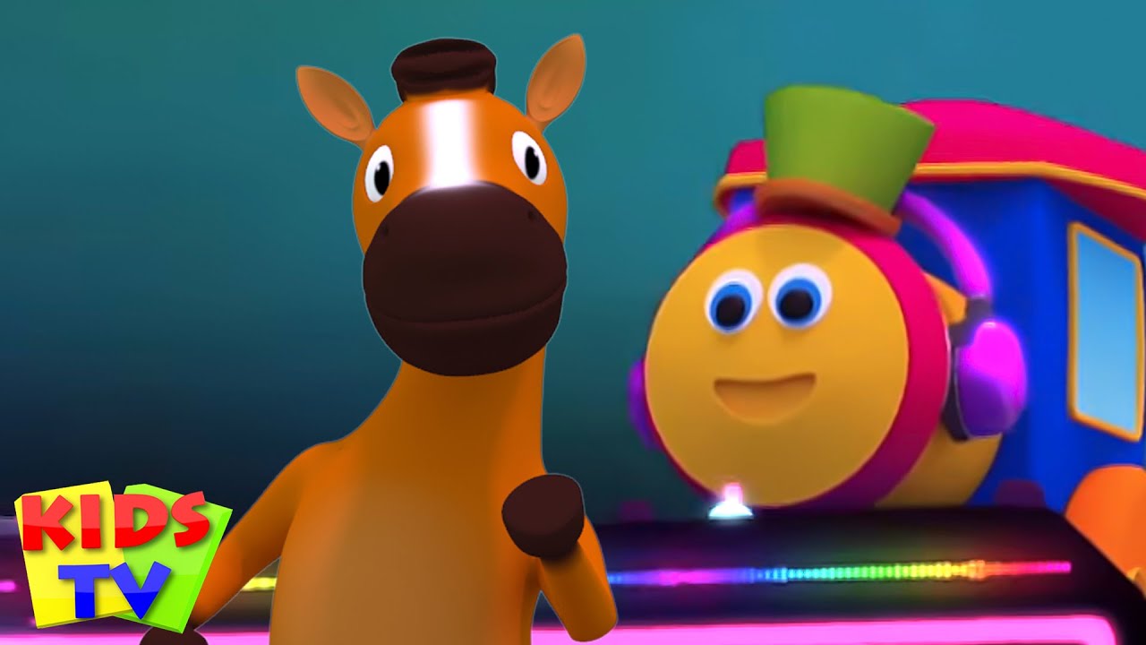 Bob the Train Animal Sound Song, जानवरों की आवाजें + Hindi Rhymes and ...