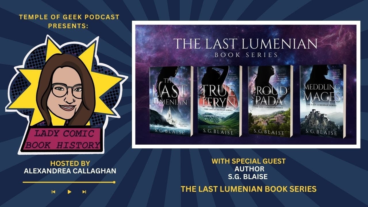 Interview S G Blaise The Last Lumenian I Lady Comic Book History - YouTube