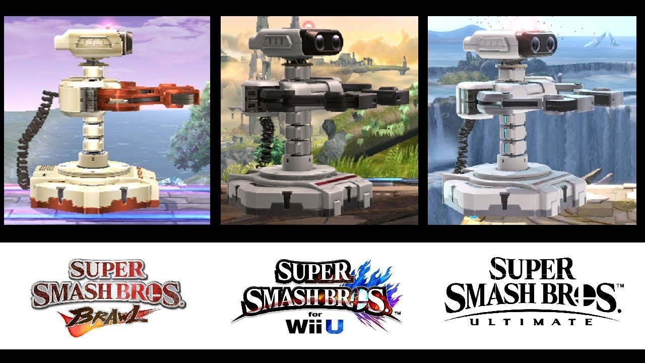 Evolution of R.O.B.'s Moveset in Super Smash Bros. (2008-2018) - YouTube