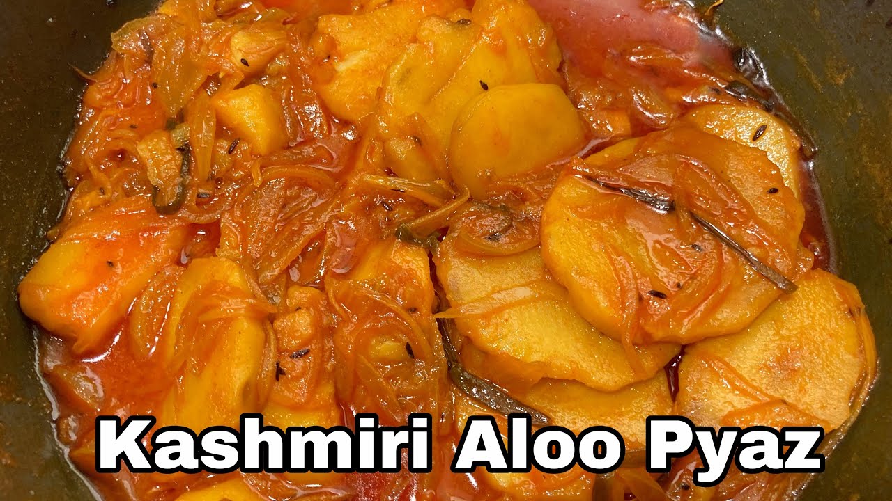 Gande Te Aalu | Kashmiri Style Aloo Pyaz Ki Sabzi | Kashmiri onion ...