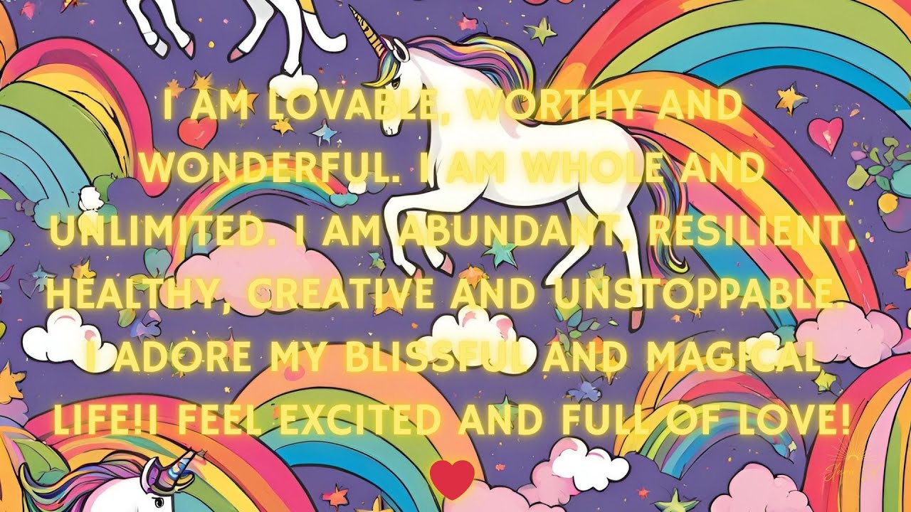 I AM LOVABLE, WORTHY AND WONDERFUL - POSITIVE SELF-TALK AFFIRMATION ...