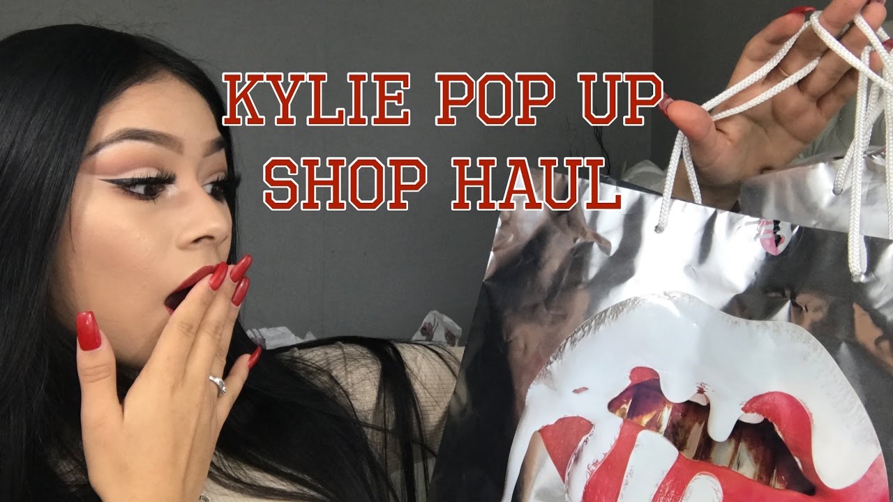 Kylie Pop Up Shop Haul | Daisy Solano - YouTube