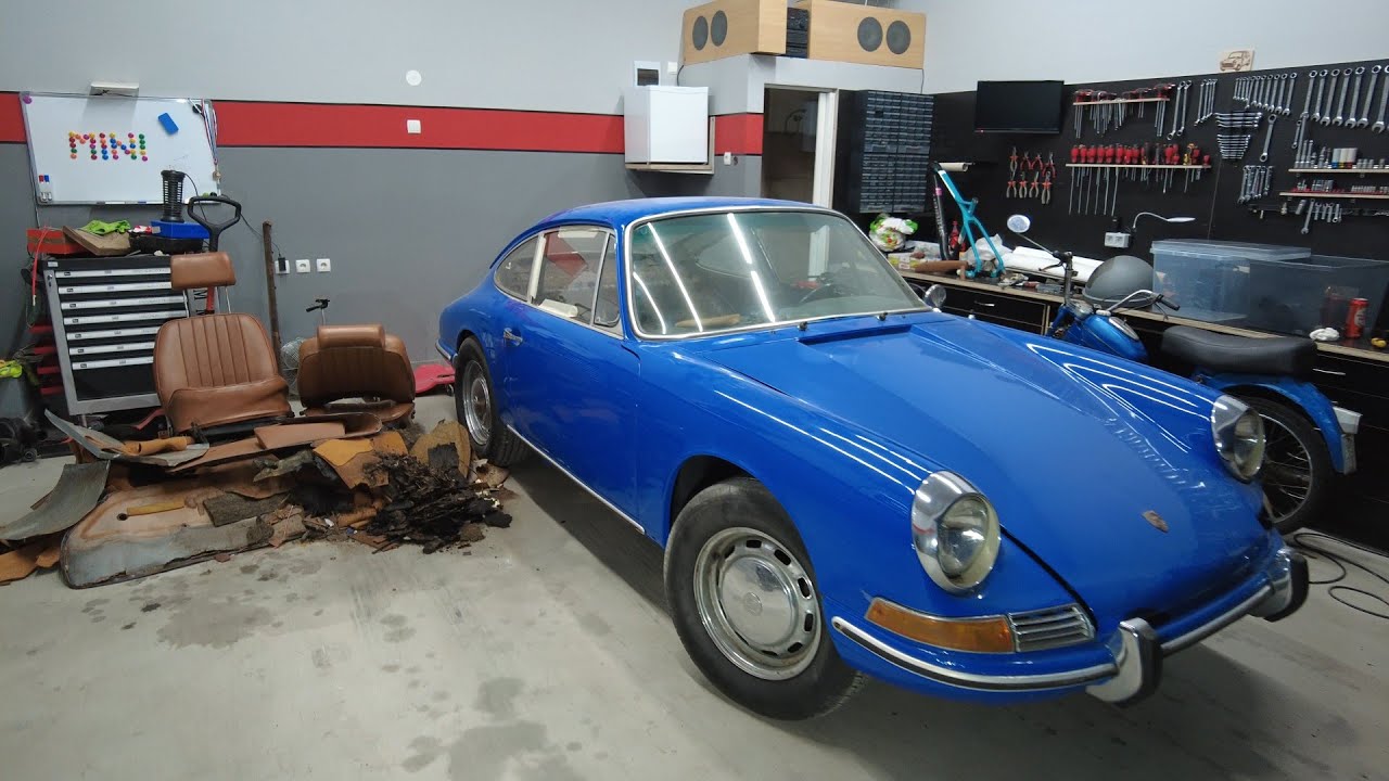 Porsche 912 Restoration Part 2 | Removing the interior | - YouTube